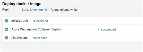 deploying docker image to web app on linux via azure devops fails