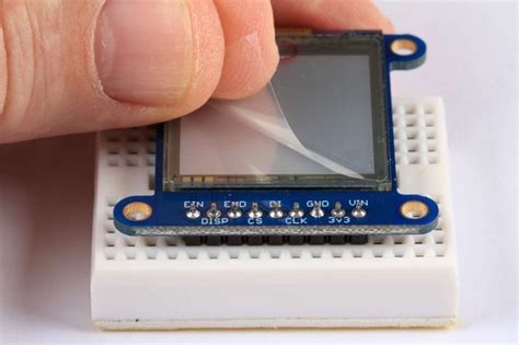 assembly adafruit sharp memory display breakout adafruit learning
