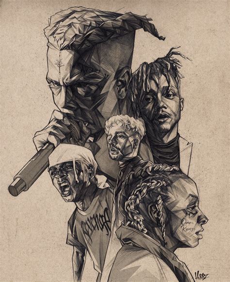 Artstation Revenge Xxxtentacion Juice Wrld Ski Mask Trippie Redd