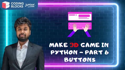 6 animate buttons ursina engine easy 3d python game