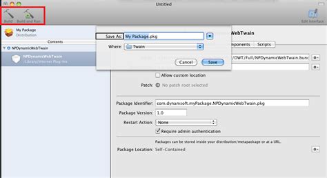 how to make pkg installer on mac os x dynamsoft developers blog