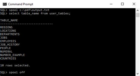 spooling queries with results in psql dzone