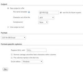 php phpmyadmin exporting to csv for excel stack overflow