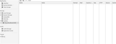 setcookie angular 4 set cookie flag in response is not