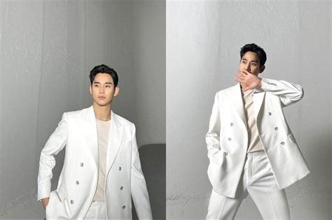 김수현 눈부신 슈트핏…카리스마는 덤 [리포트 컷] 네이트 연예