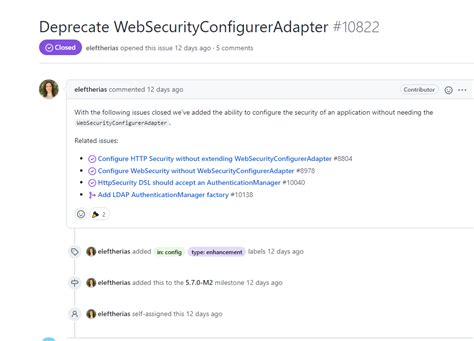 spring security will soon deprecate the configuration class