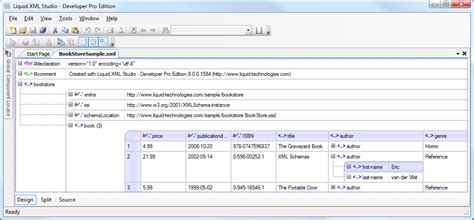 xml document graphical view