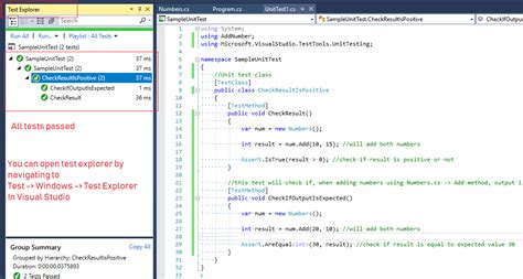 understanding unit testing in c with example qa with experts