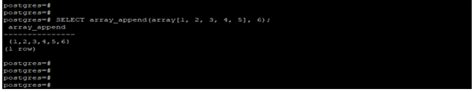 postgresql array functions different functions of postgresql array
