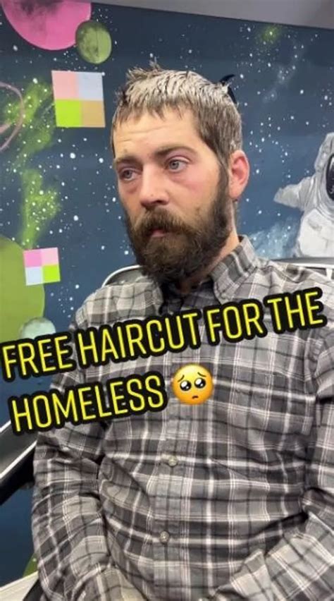 Homeless Man Left Looking 20 Years Younger After Being Transformed By