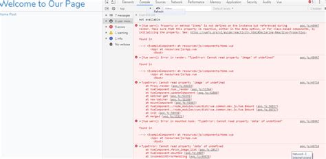 laravel how to display data on blade from vue js