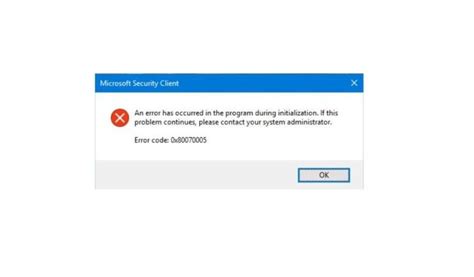 how to fix 0x80070005 error for windows