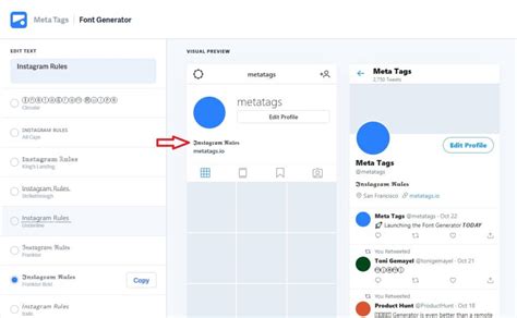 Como Cambiar Letras O Fuentes En Instagram Perfil And Feed