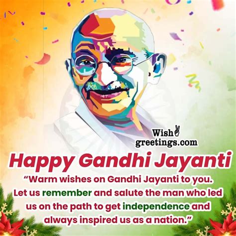 Gandhi Jayanti Wishes Messages Wish Greetings