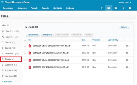 uploading files to xero using a web browser synkle