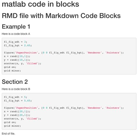 knit markdown code blocks with rmd chunk code styling stack overflow