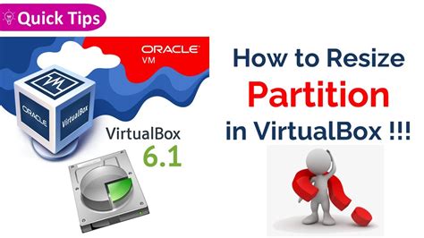 virtualbox 6 1 how to increase disk size how to resize partition
