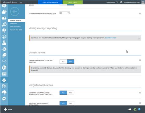 hannel hazeley azure active directory domain services