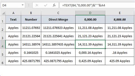 how to add a thousand separator by formula excelnotes