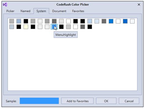 color picker coderush devexpress documentation