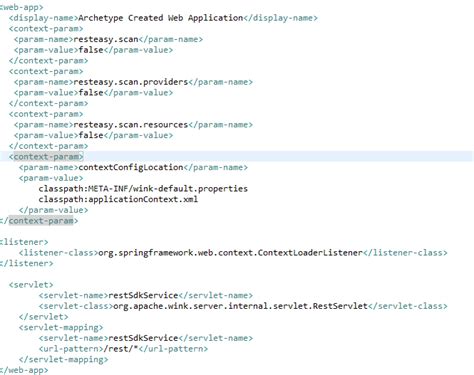 apache wink integration with spring stack overflow