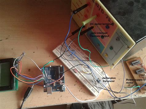 Dc Motor Speed Control And Measurement Arduino Project Hub