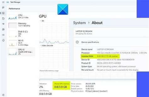 Shared Gpu Memory Vs Dedicated Gpu Memory Meaning