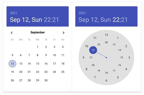 a datetimepicker for angular material r angular2