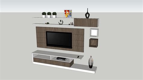 tv unit 3d warehouse