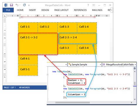 document net merge rows and cells in table hot sex picture