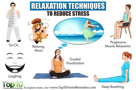 10 Relaxation Techniques To Reduce Stress Top 10 Home Remedies