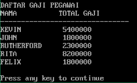 green programming qbasic cara membuat program looping