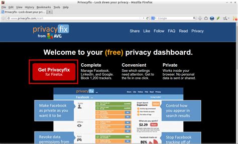 privacyfix lock down your privacy mozilla firefox 001 unixmen