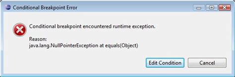 setup eclipse breakpoints to stop only under certain