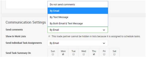 communicating with trade partners setup coconstruct