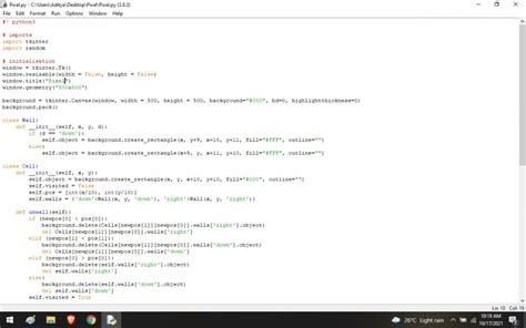 python program to basic pixel using python tkinter kashipara