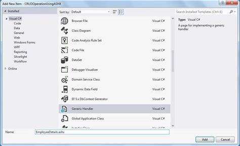 crud operation using jquery and handler ashx in asp mindstick
