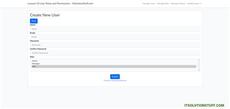 laravel 10 user roles and permissions tutorial