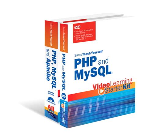 sams teach yourself php and mysql video learning starter kit bundle