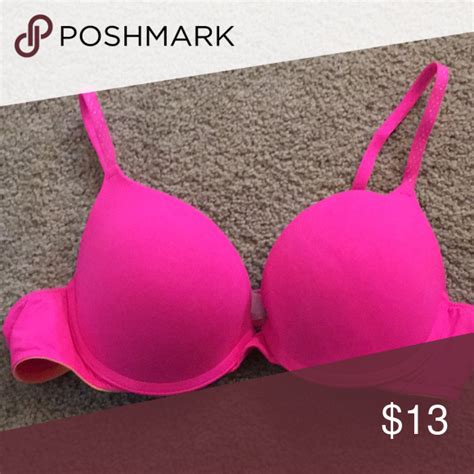 Neon Pink Wear Everywhere Push Up 36b Bra Neon Pink How To Wear Bra