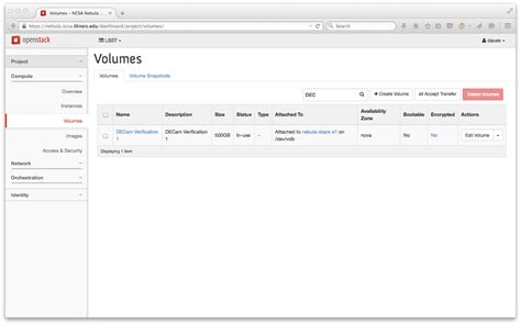 start an instance using a base snapshot with the lsst stack — lsst dm