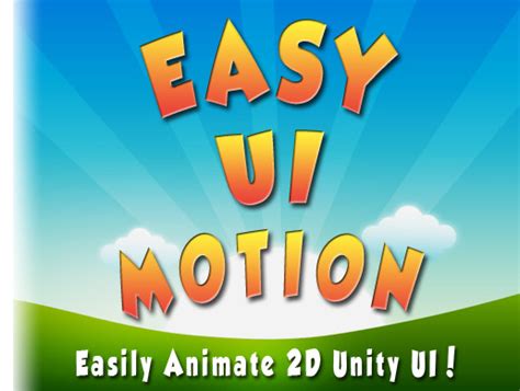 easy ui motion free download unity asset collection