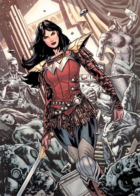 Official Dc Comics Teen Titans Donna Troy Displate Artwork By Artist