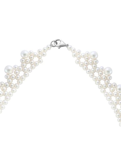 Effy Collection Effy® Cultured Freshwater Pearl 3 6 1 2mm Lacy 18