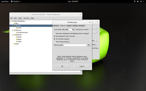 two of the best password manager gui apps for linux