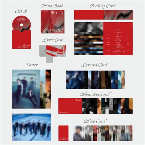 Seventeen 9th Mini Album Attacca Op 3 Seventeen 세븐틴 Official Store