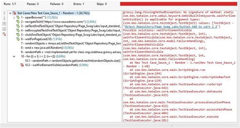 clicking a random test object from list of test objects katalon