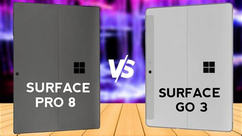 Surface Go 3 Vs Microsoft Surface Pro 8 Youtube