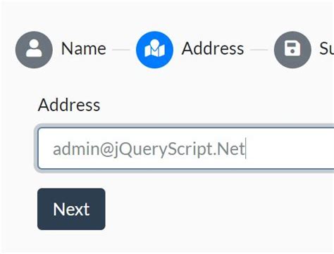 create step by step progress in bootstrap 4 bs stepper