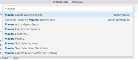 java how to create maven projects on vs code stack overflow